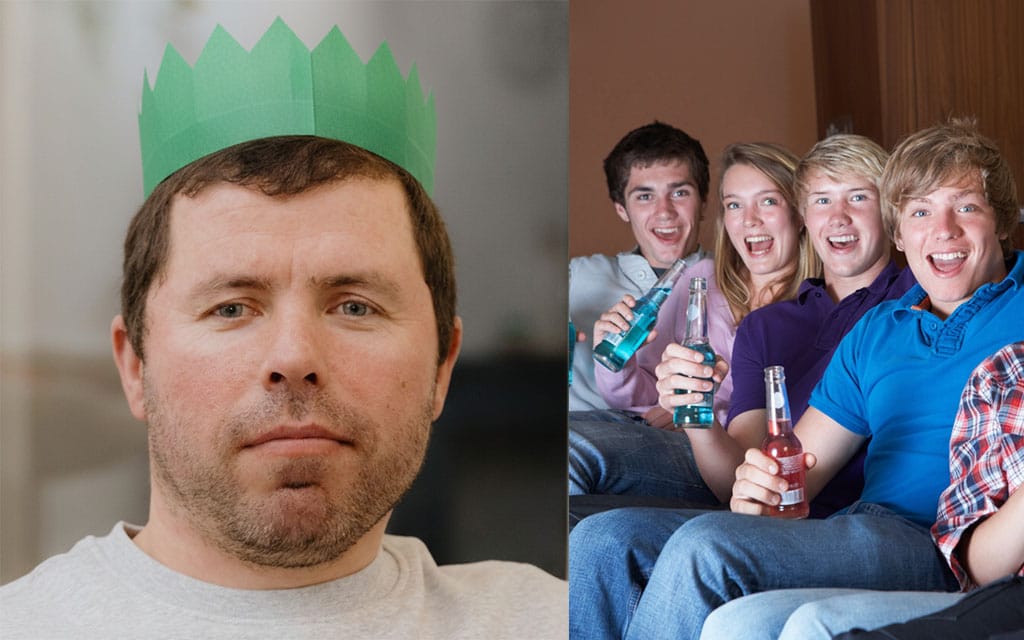 Jealousy Oozes Off New Dad Watching Carefree Little Cousin Get Drunk At ...