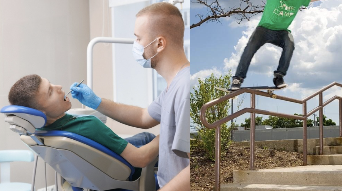 Local Skateboarder Confused After Dentist Asks If He "Grinds in His ...