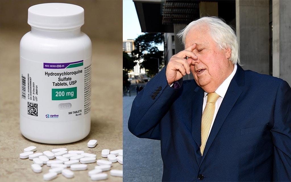 Clive Palmer Quietly Puts 30 Million Doses Of Hydroxychloroquine On ...
