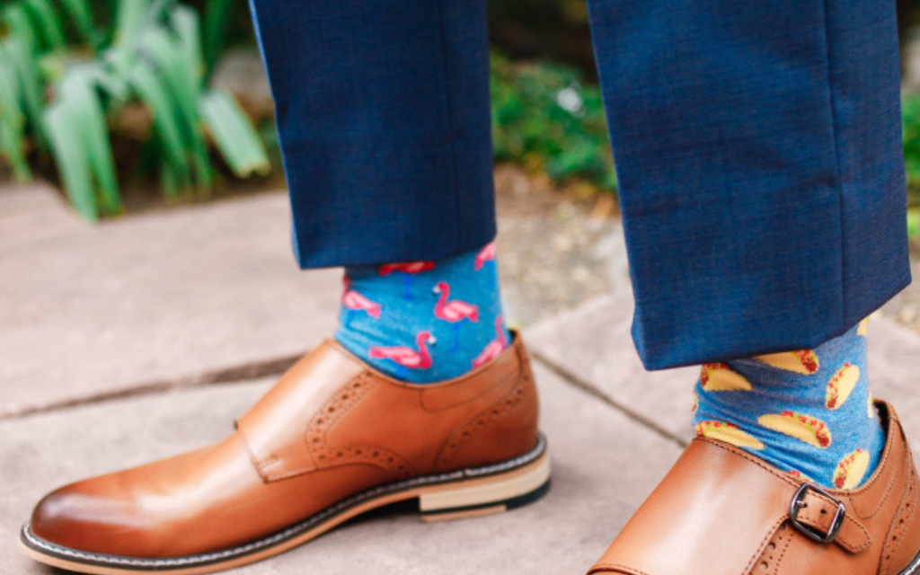 Corporate Drone Rebels Against Dress Code With Silly Socks That Really ...